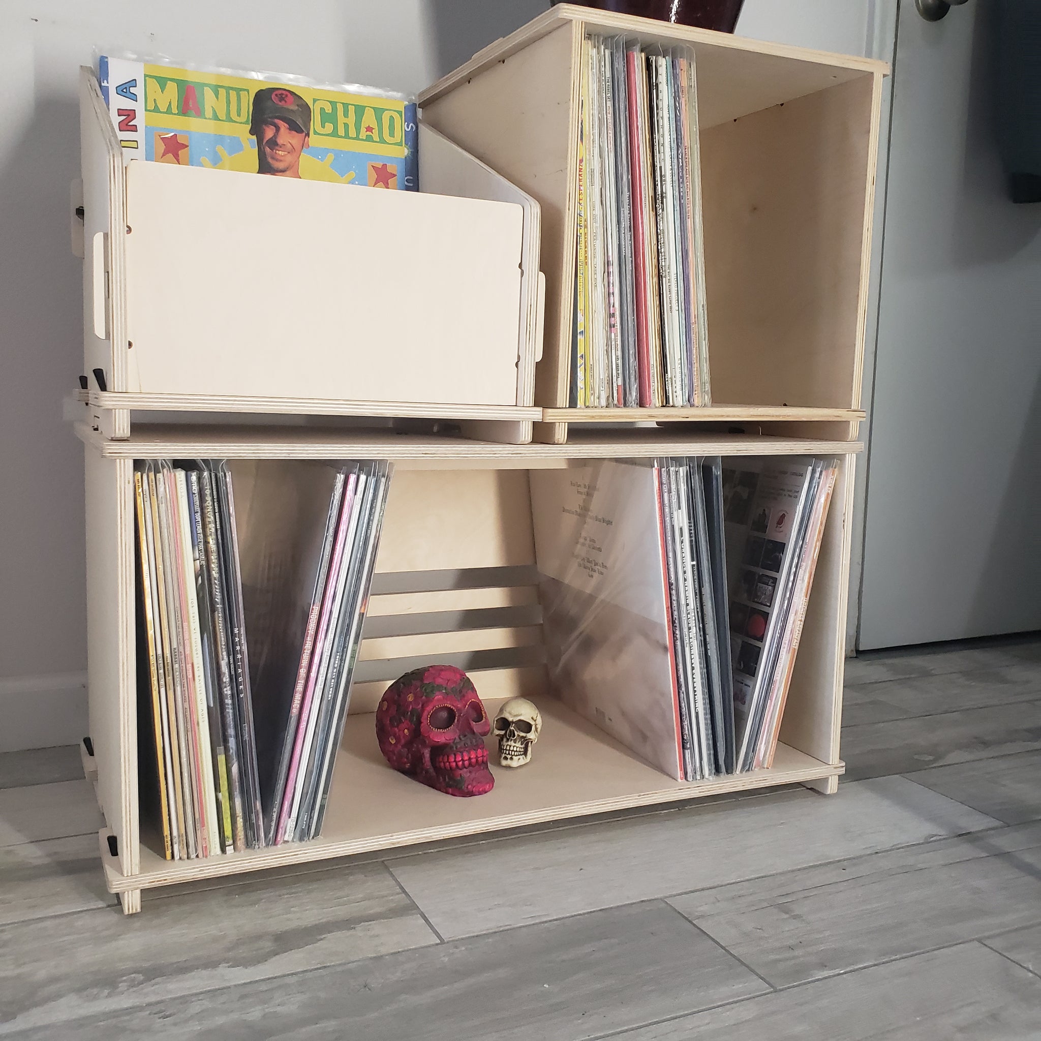 DOUBLE modular vinyl storage box - 6x6 DSGNS – 6x6 Design Build